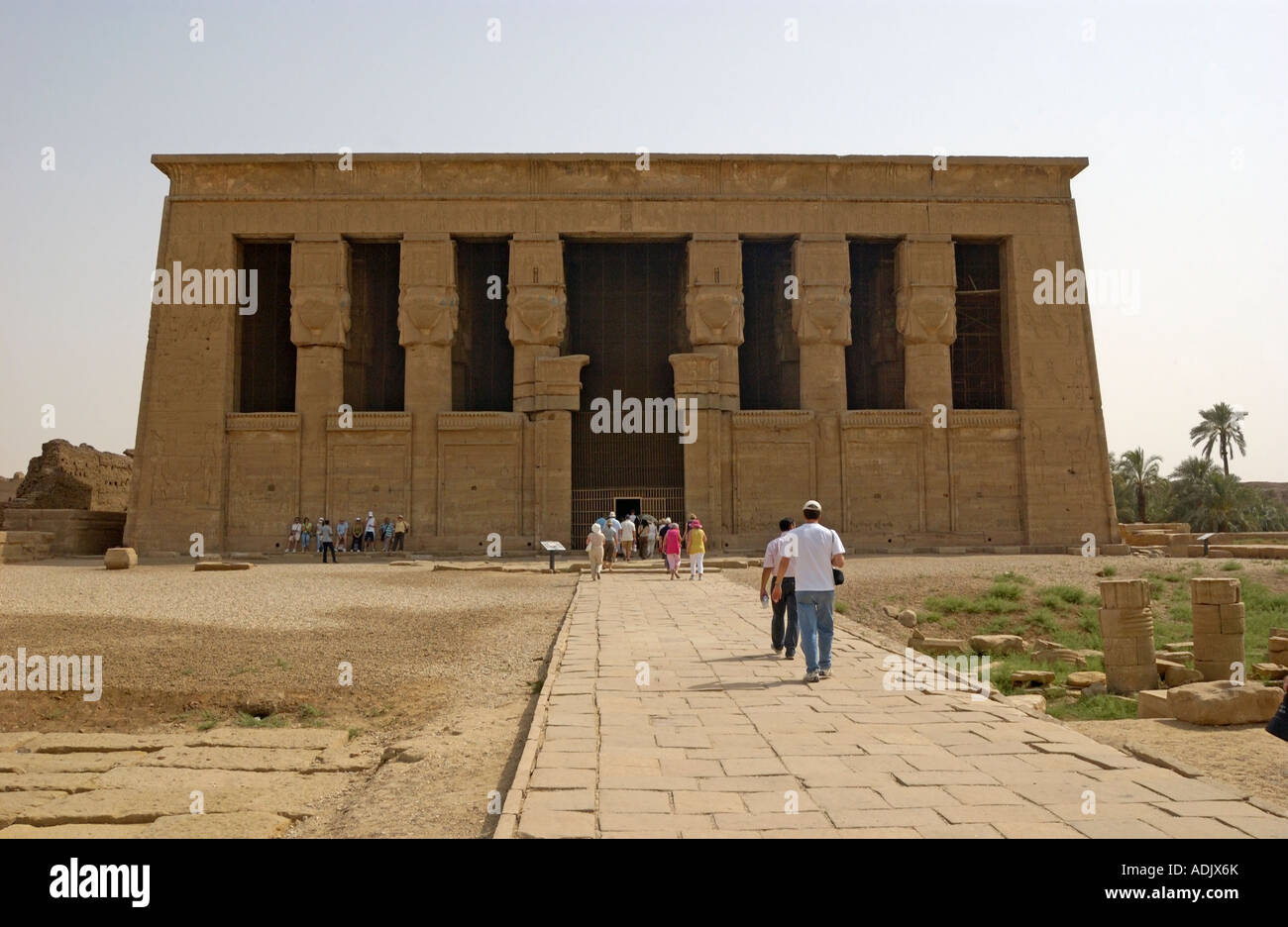 Hathor Temple Dendera Complex, Dendera,Egypt Stock Photo - Alamy