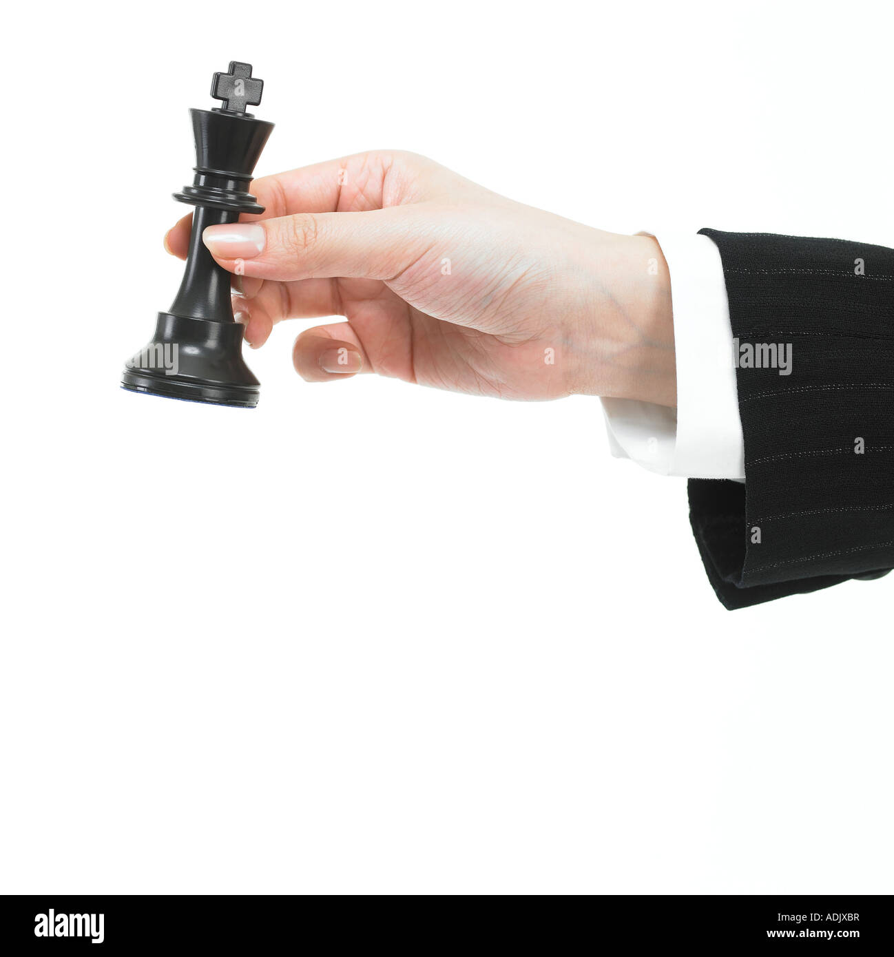 Womans hand holding chess hi-res stock photography and images - Alamy