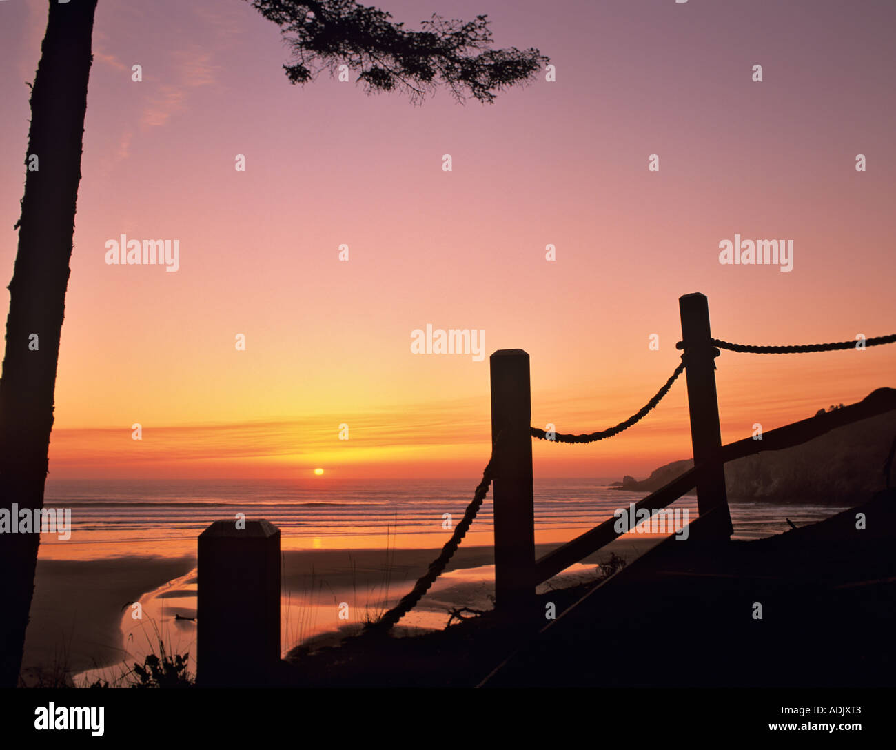 Sunsetting trail hi-res stock photography and images - Alamy