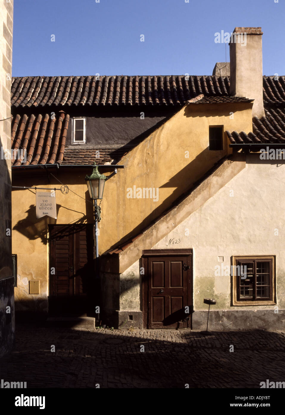 Golden Lane, Prague Stock Photo - Alamy