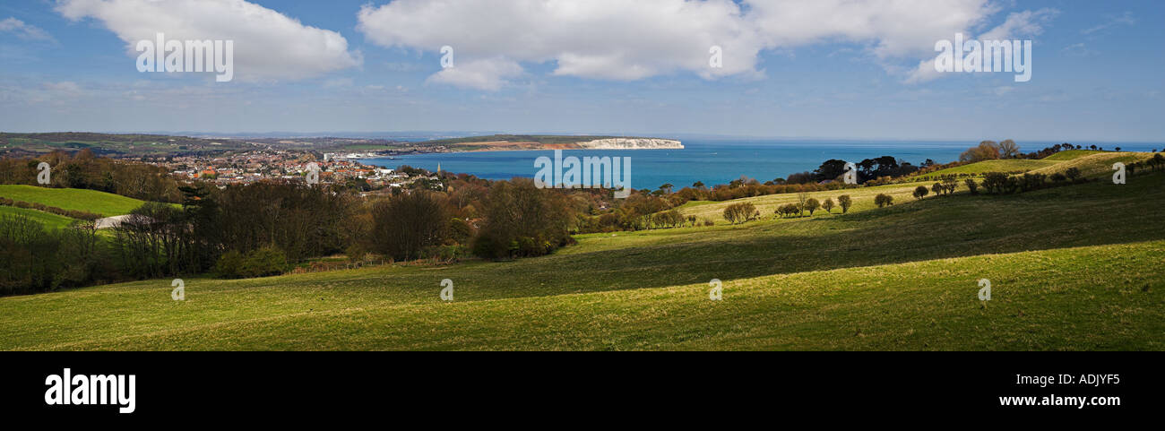 Culver Cliff Sandown Isle of Wight Stock Photo - Alamy