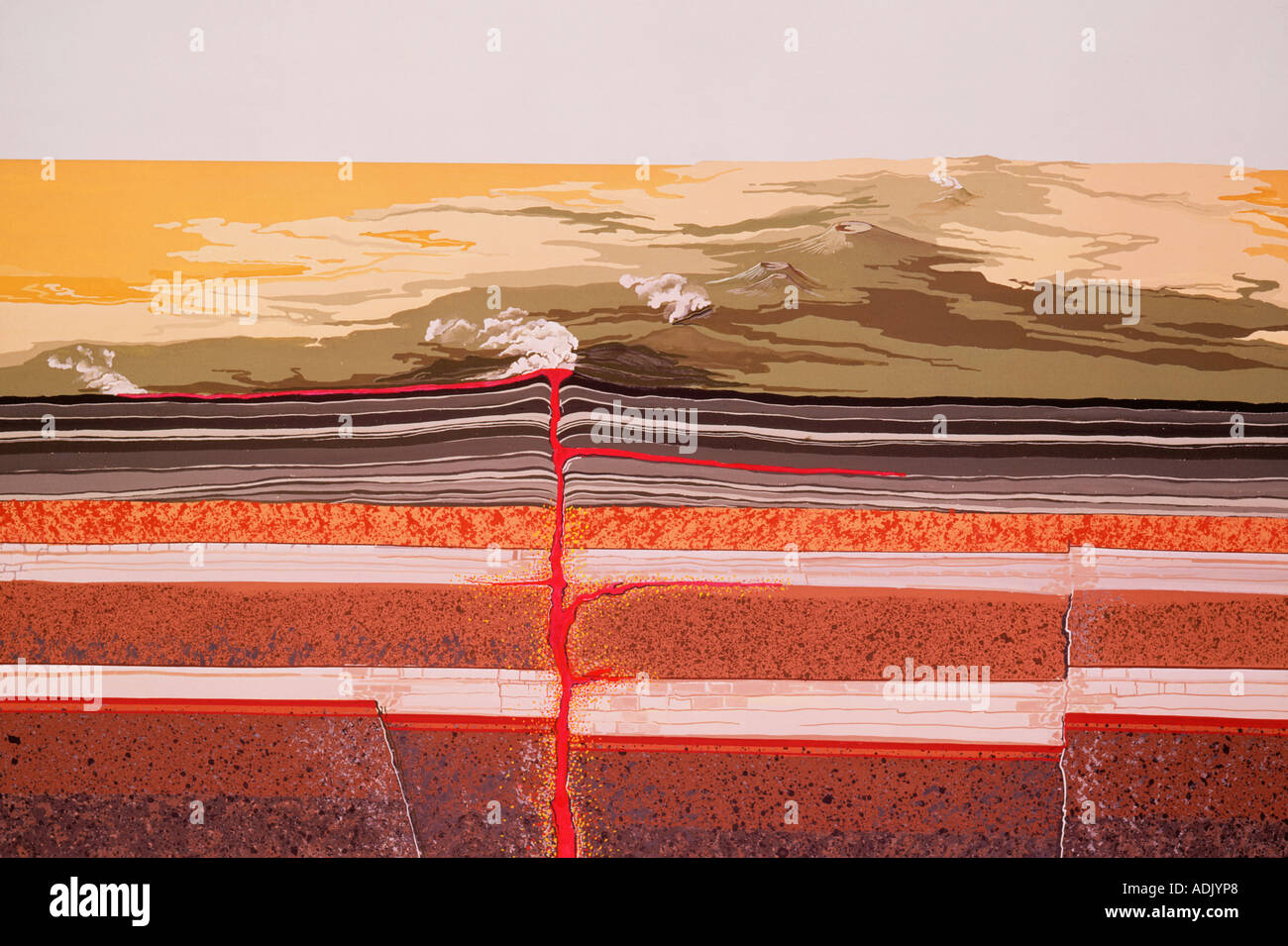 Flood basalt eruption hi-res stock photography and images - Alamy