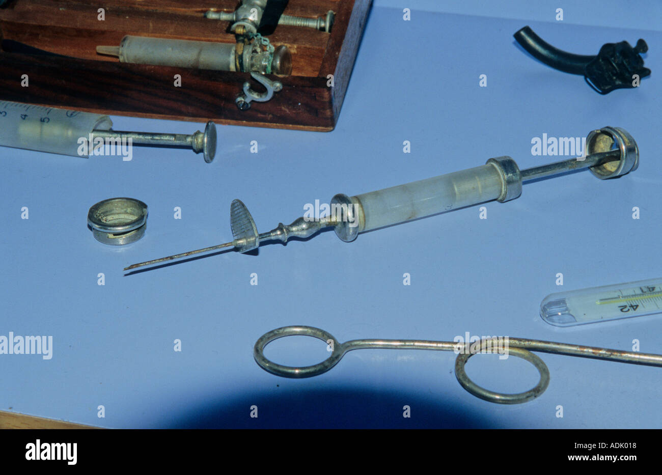 Old Syringe 1 Stock Photo - Alamy