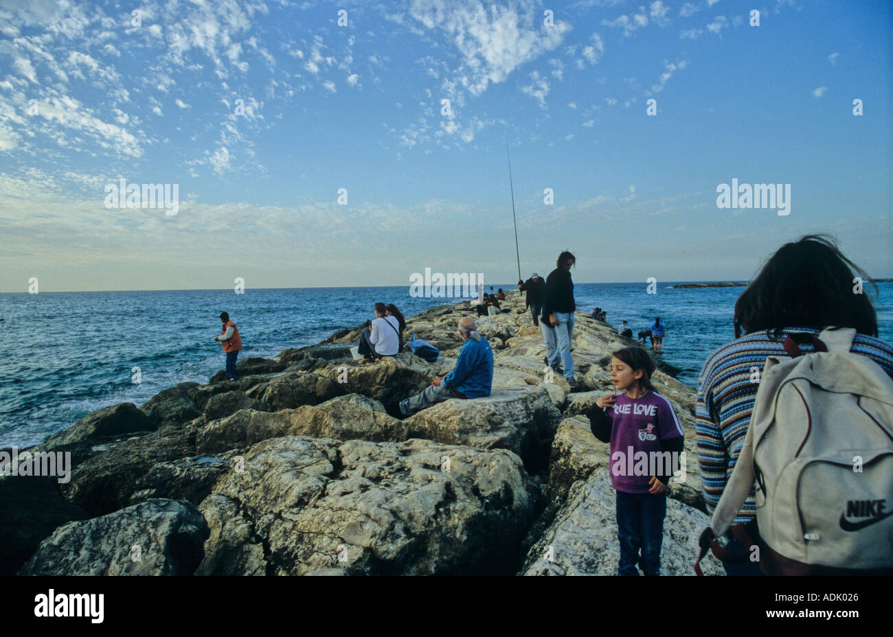 Tel Aviv Sea Shore 2 Stock Photo - Alamy