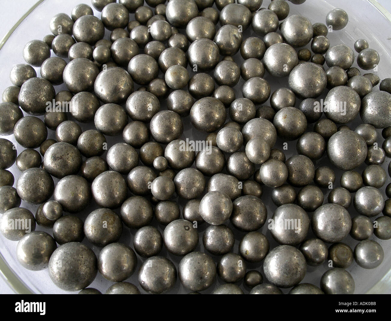 nickel ball bearings Stock Photo - Alamy