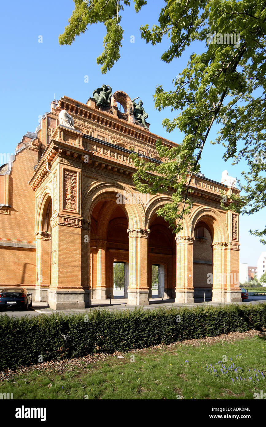 Europa Europe Germany Deutschland Berlin Anhalter Bahnhof Station ...