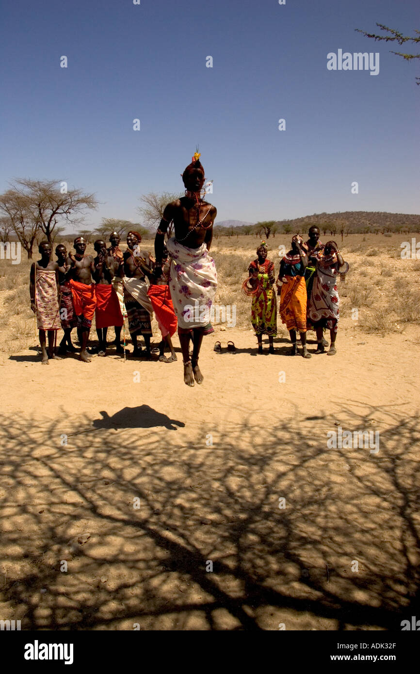 masai warrior jumping Stock Photo - Alamy