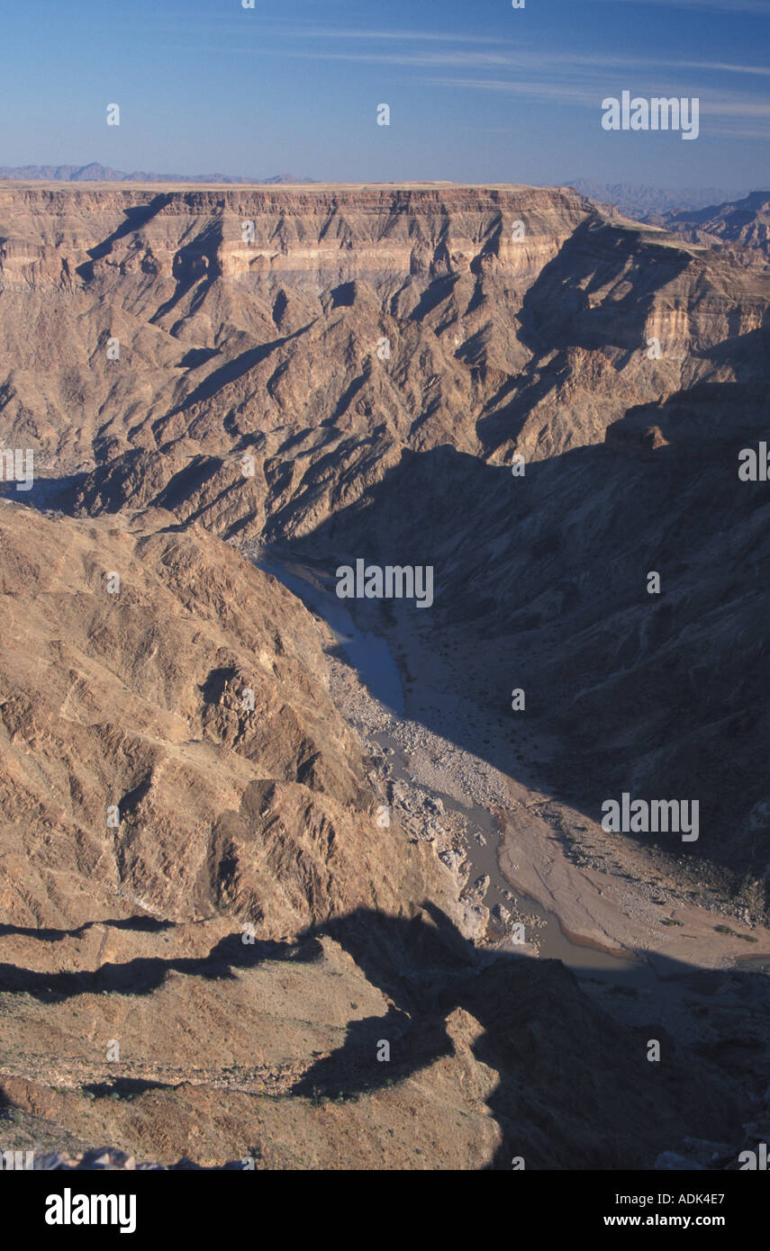 Namibia Canyon walls engulf the Fish River Namibia Stock Photo - Alamy