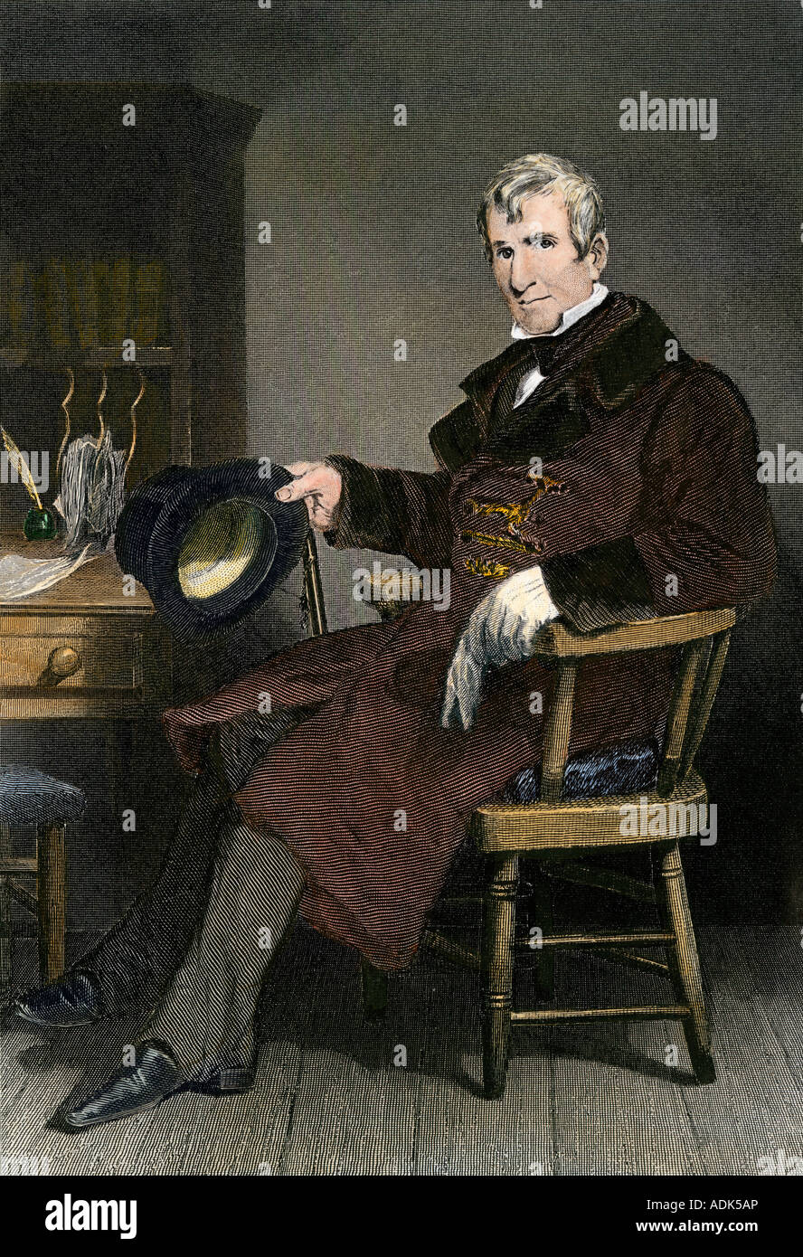 William henry harrison 1840 hi-res stock photography and images - Alamy