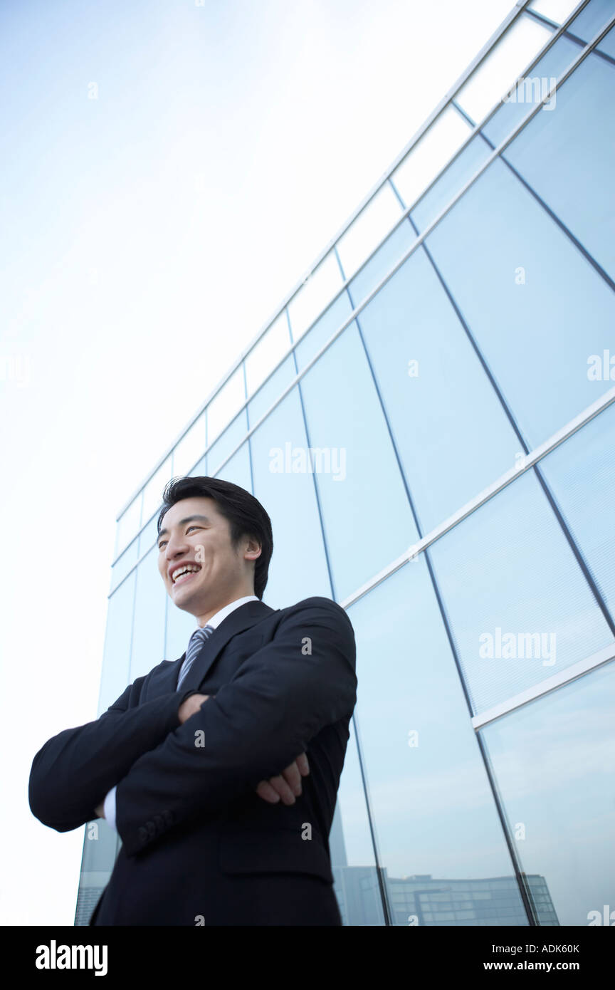 Folding his arms hi-res stock photography and images - Alamy