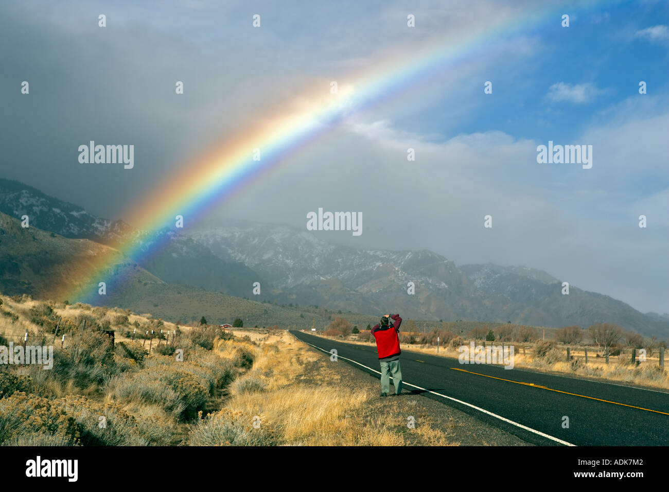 Photographing a rainbow hi-res stock photography and images - Alamy