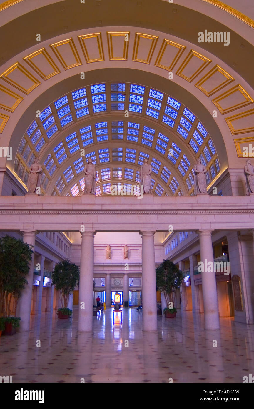 Interior of Union Station in Washington DC Stock Photo - Alamy