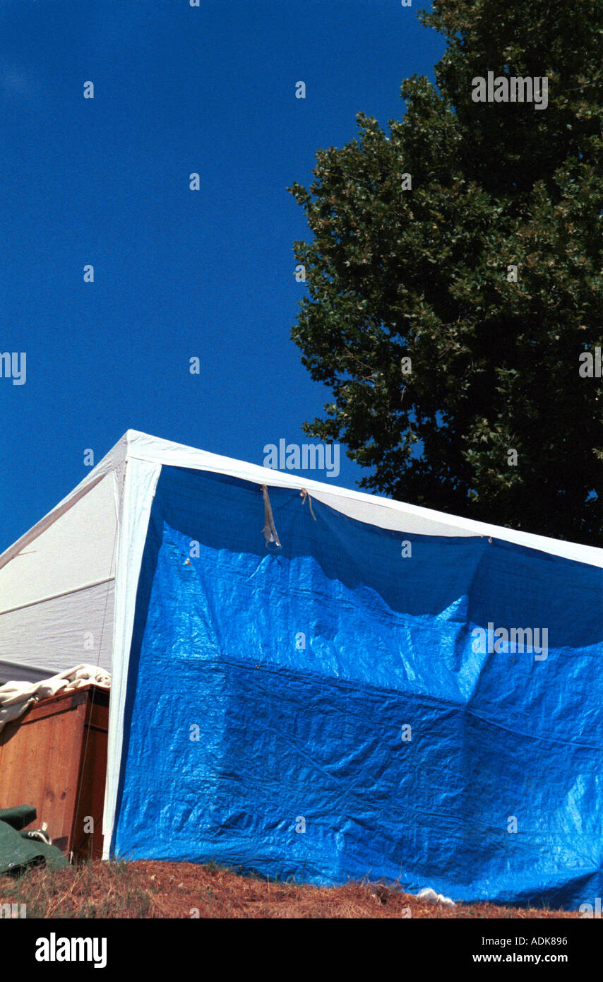 canopy market stalls outside Stock Photo - Alamy