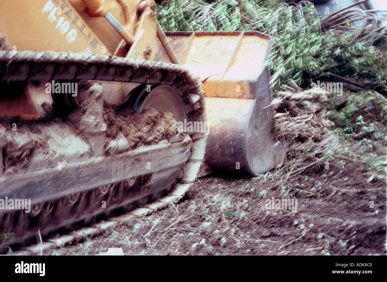 Bulldozer Clearing Land Stock Photos & Bulldozer Clearing Land Stock ...