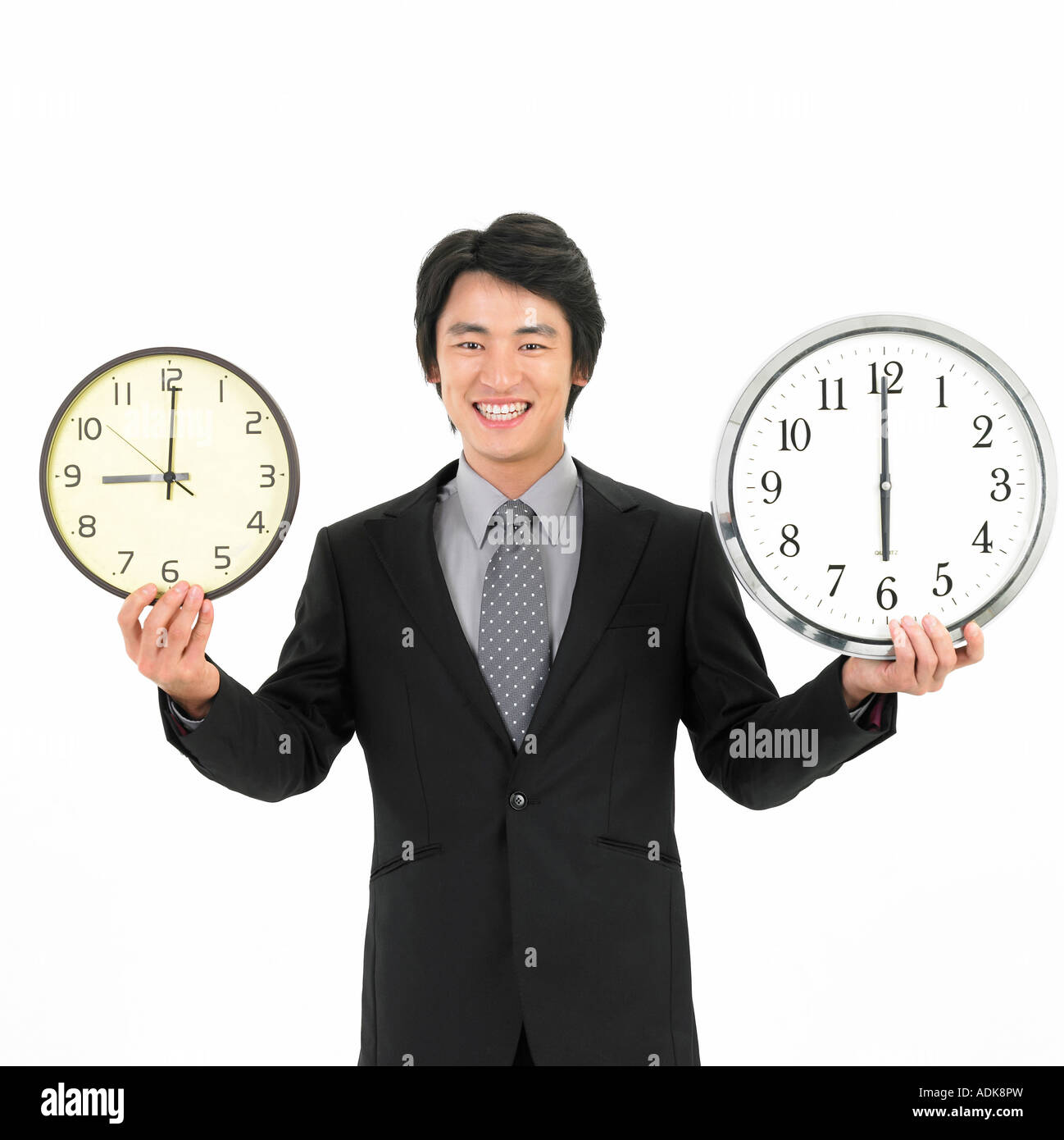 Clock time 9 hi-res stock photography and images - Alamy