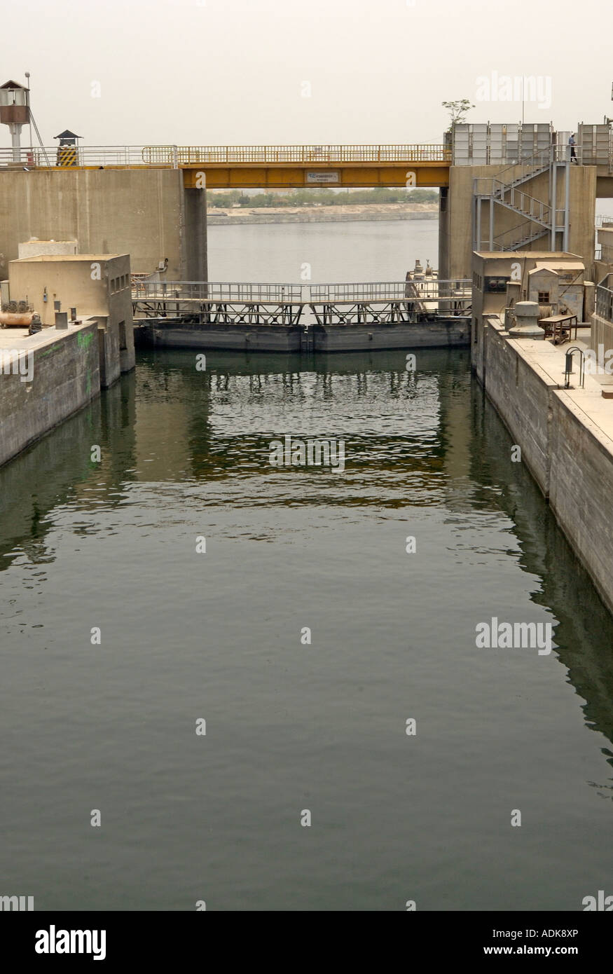 Esna Lock, River Nile, Egypt Stock Photo - Alamy