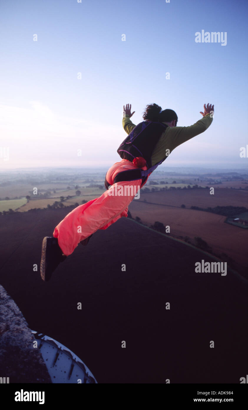 Base jumping antenna hi-res stock photography and images - Alamy