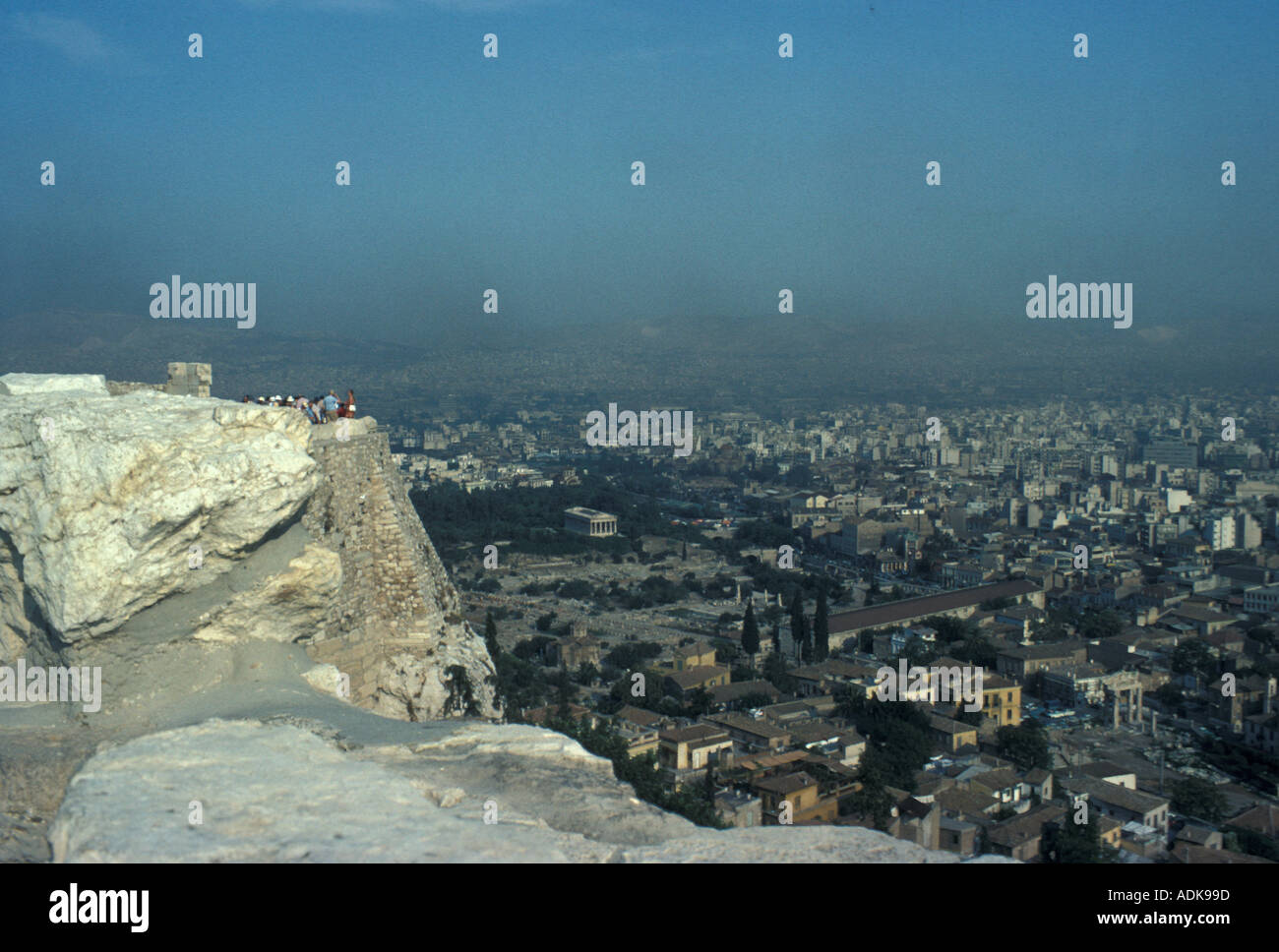 Athens pollution hi-res stock photography and images - Alamy