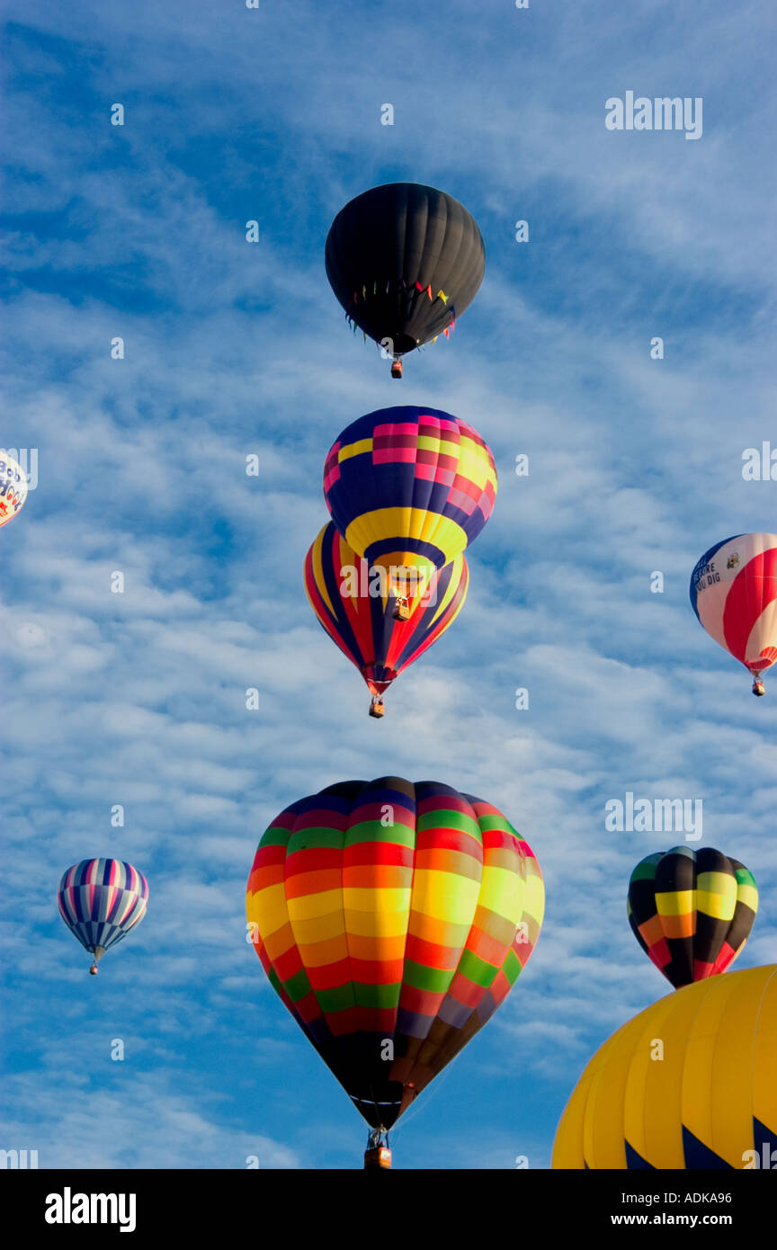 Hot air balloon race in hi-res stock photography and images - Alamy