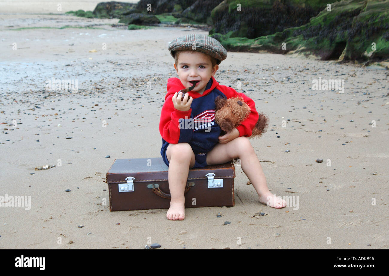 Sand gets in my pipe Stock Photo - Alamy