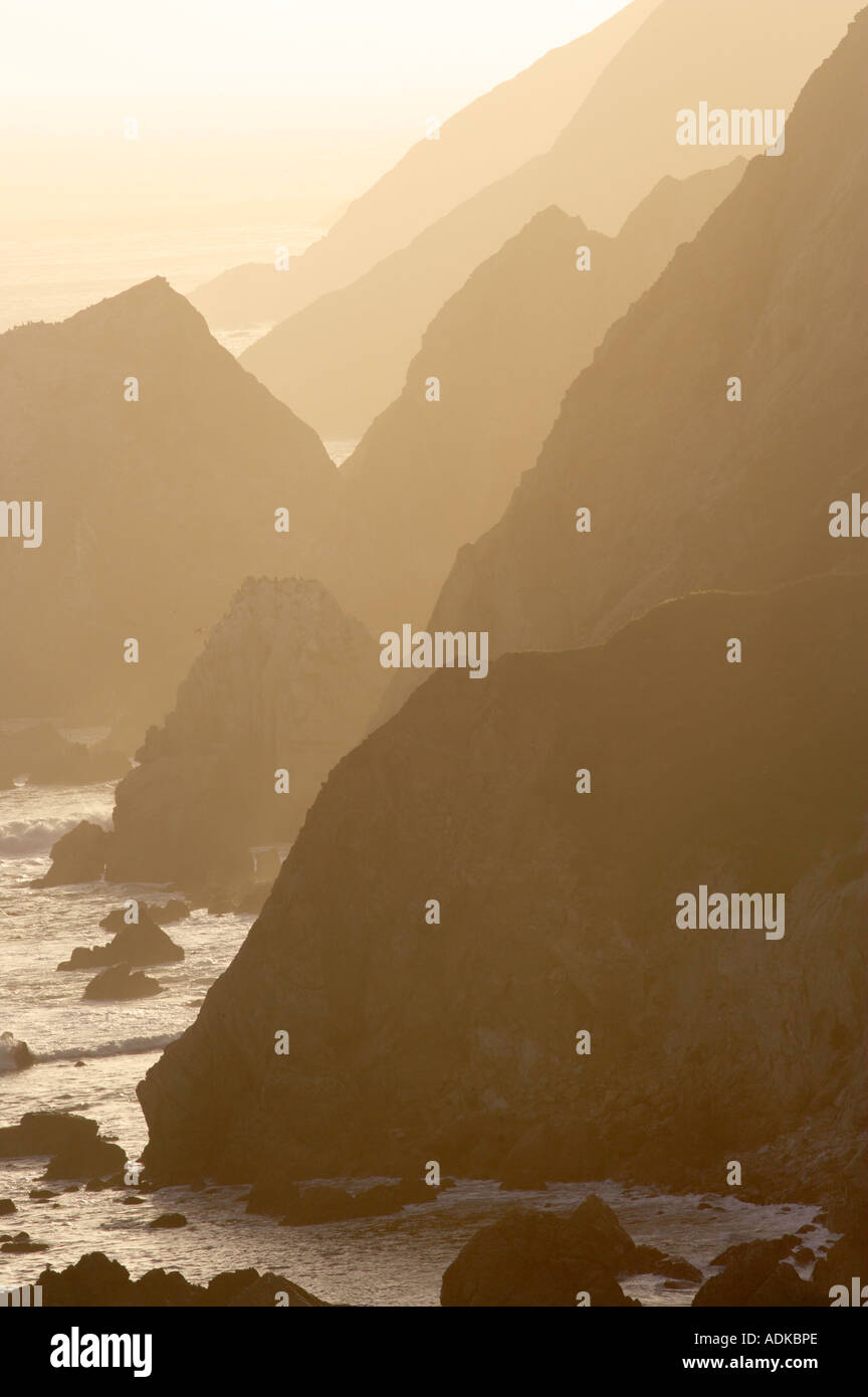 Rocky shoreline at Chimney Rock Point Reyes National Seashore ...
