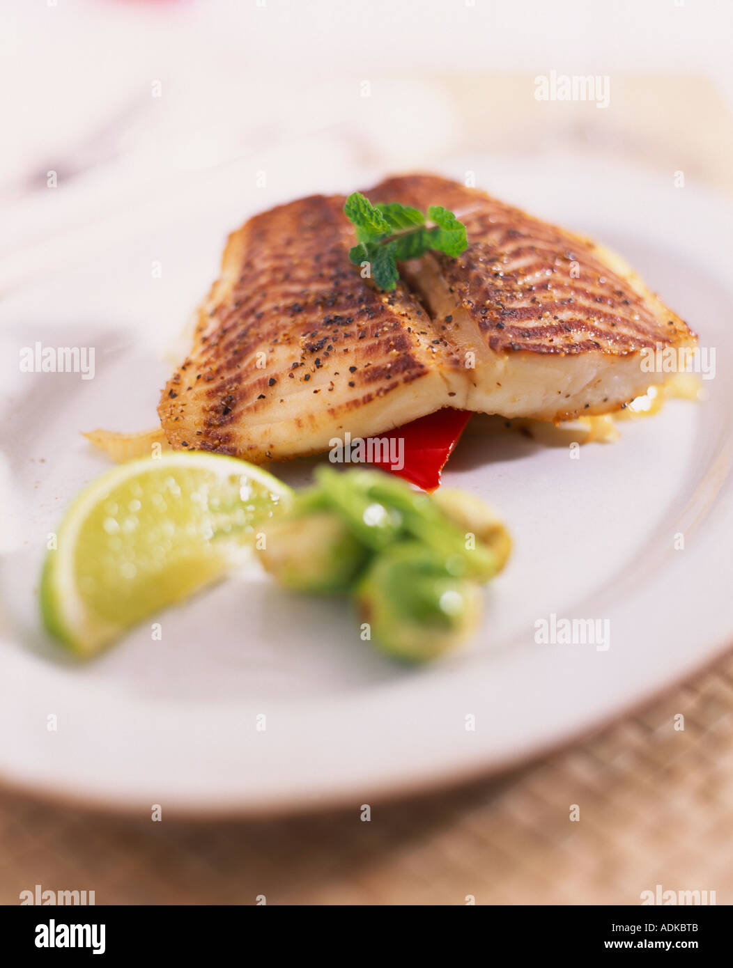 Grilled toothfish hi-res stock photography and images - Alamy