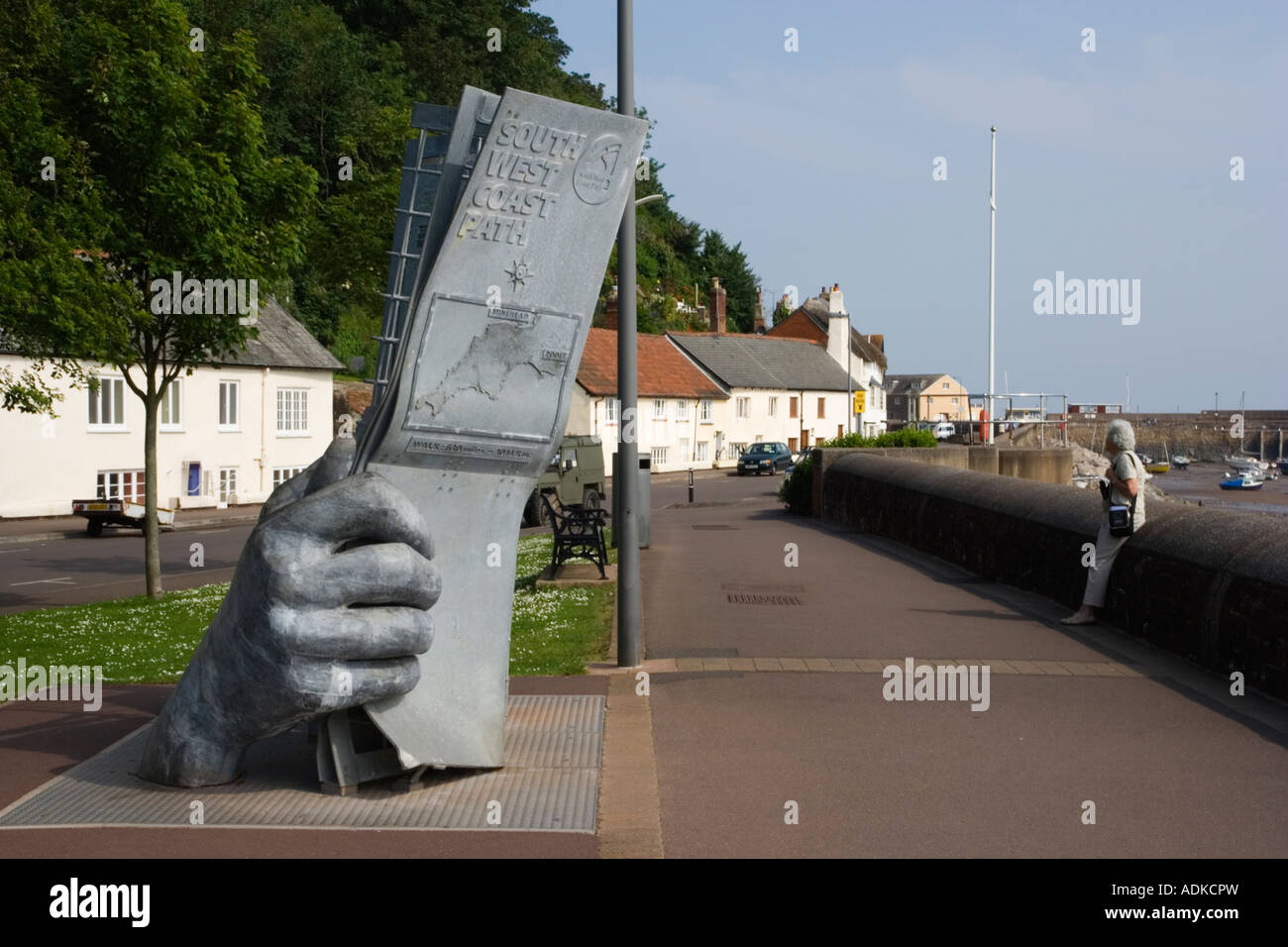 Map of minehead hi-res stock photography and images - Alamy