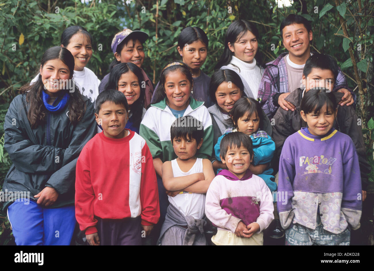 Colombian children in the Andes near Pasto part of Inheritors of the ...