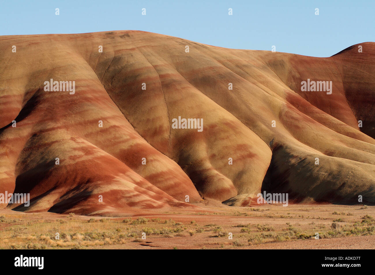 John Day Fossil Beds National Monument, Painted Hills Unit, Central ...