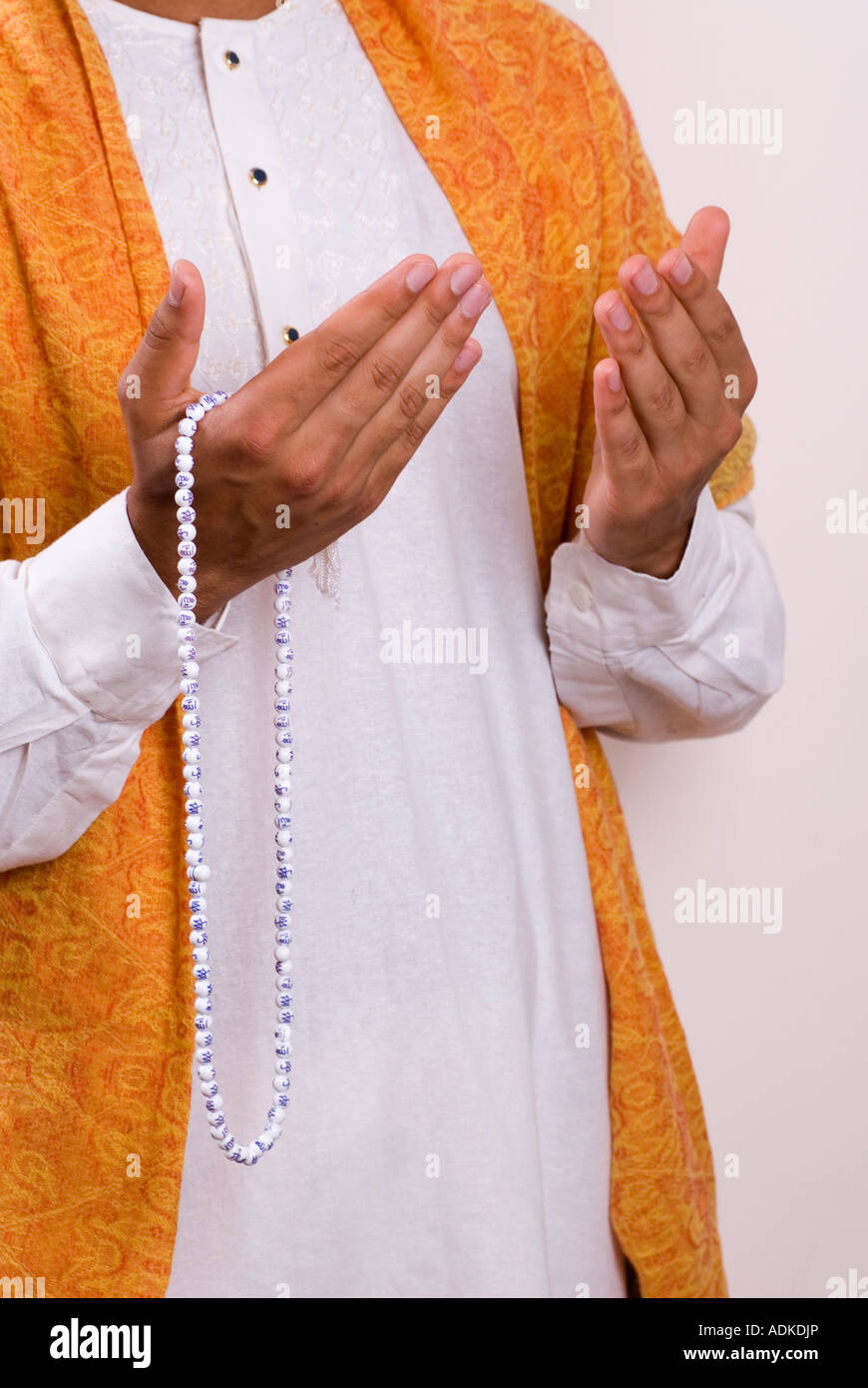 Muslim man praying Stock Photo - Alamy