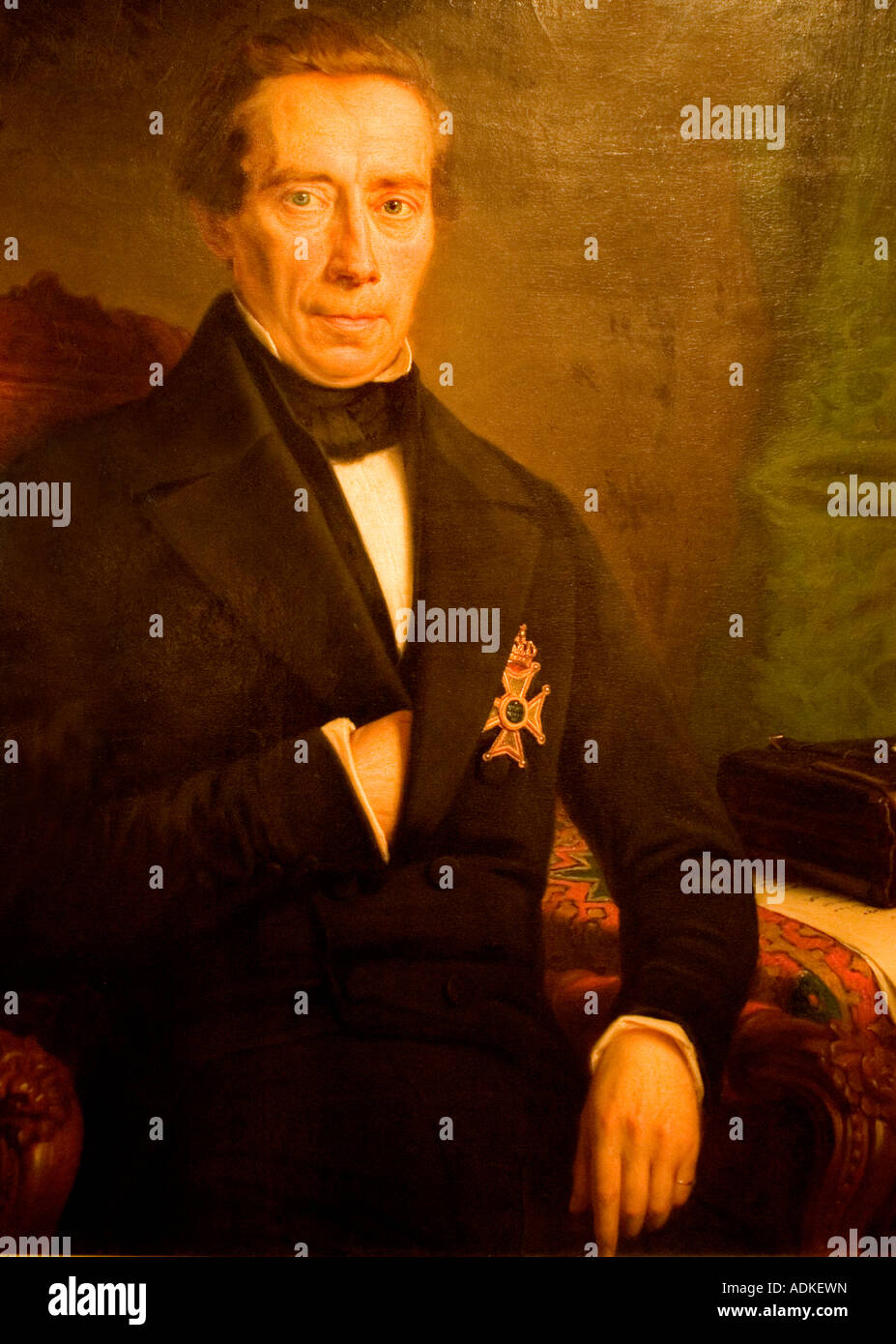 Johan Rudolf Thorbecke 1798 1872 by Hendrik Neuman 1852 Stock Photo - Alamy