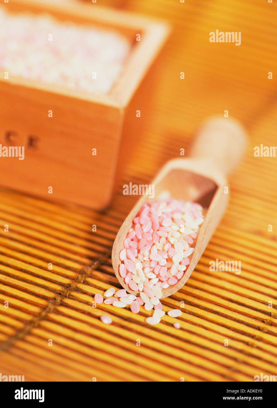 food ingredients rice grain Stock Photo - Alamy