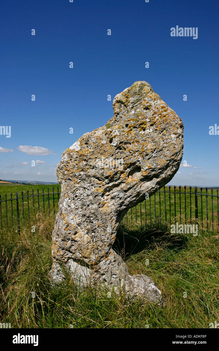 The King Stone Rollright Stones Warwickshire England UK Stock Photo - Alamy