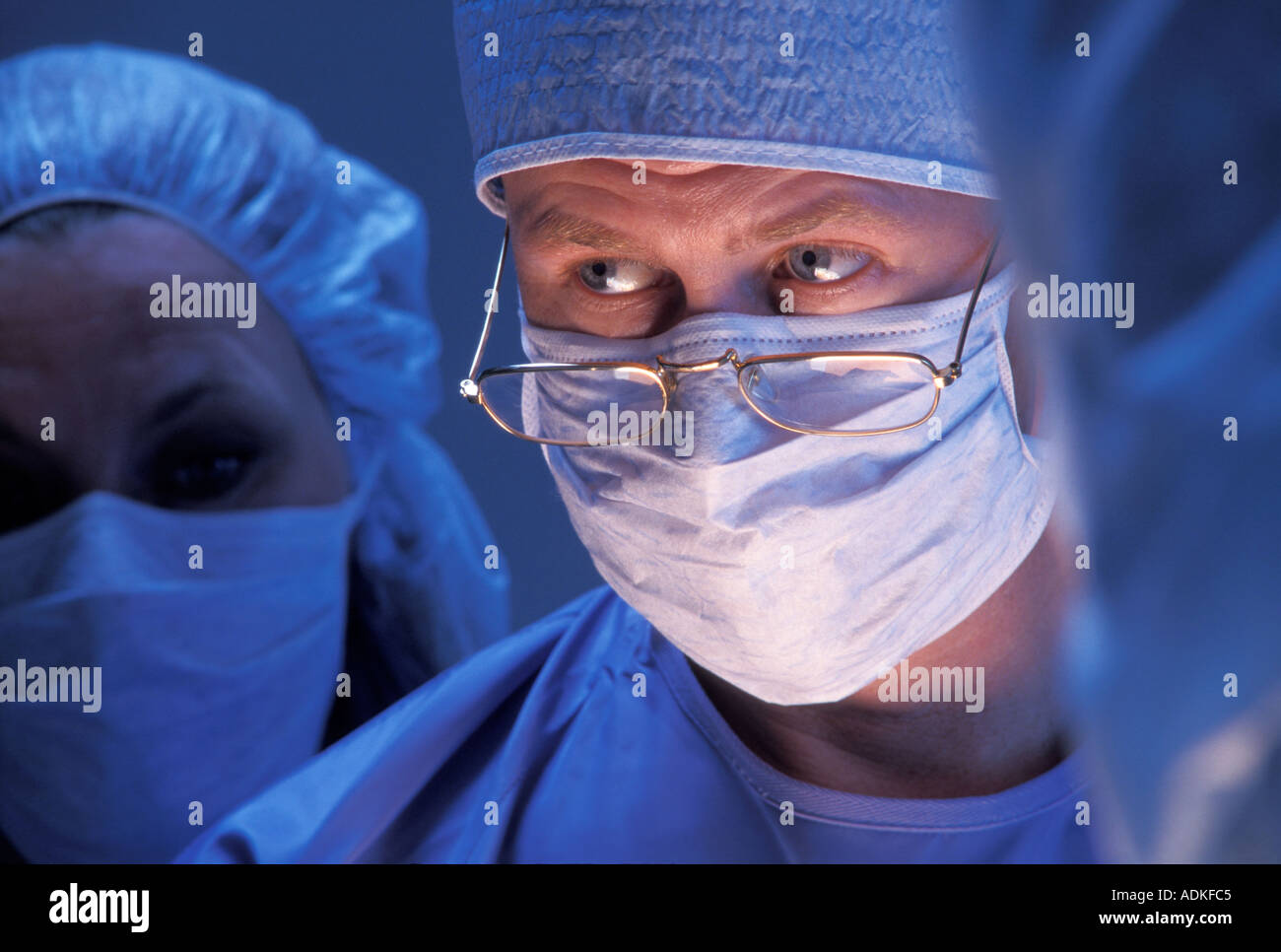 Doctors in Surgical Scrubs Stock Photo - Alamy