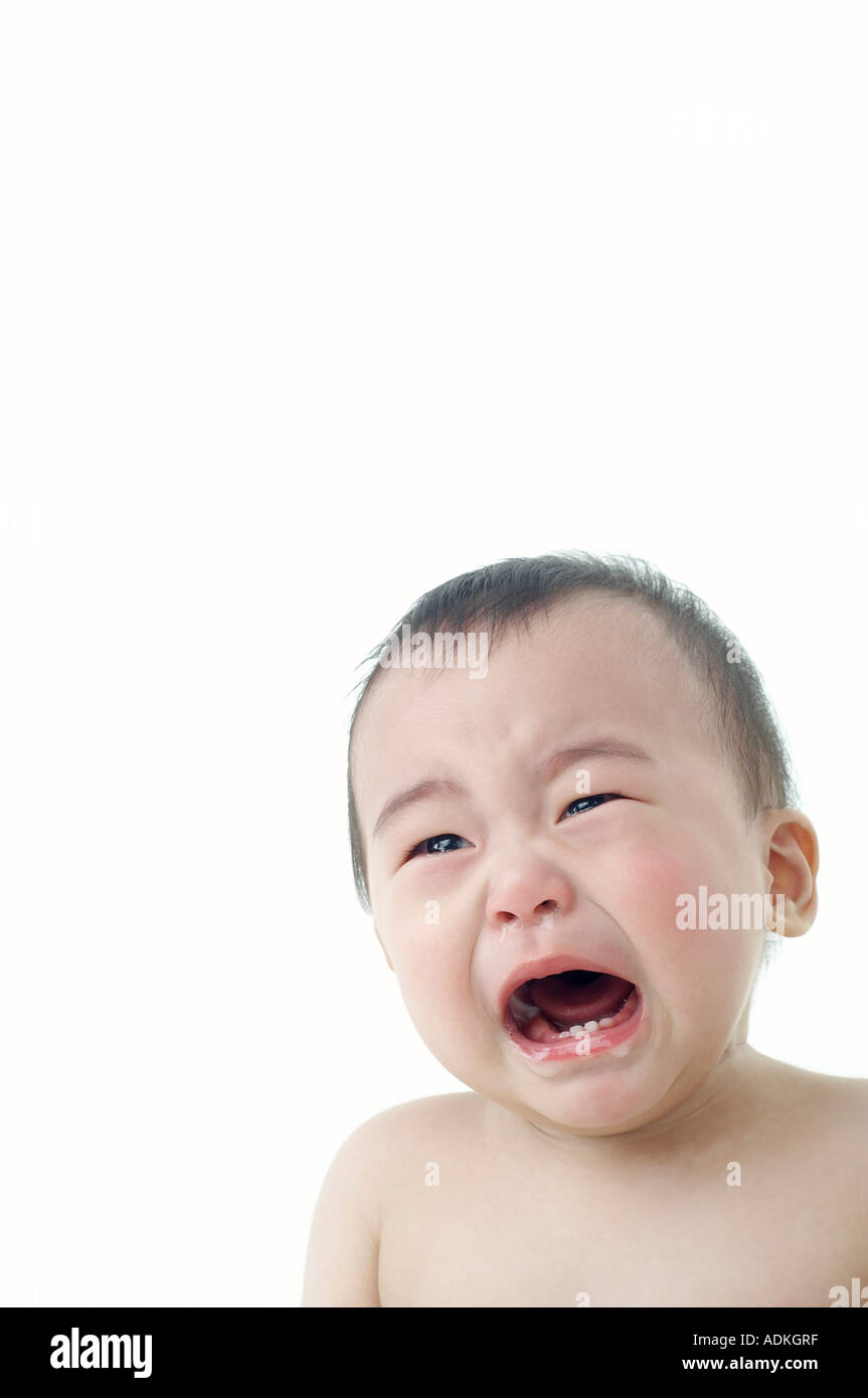 Baby wailing hi-res stock photography and images - Alamy
