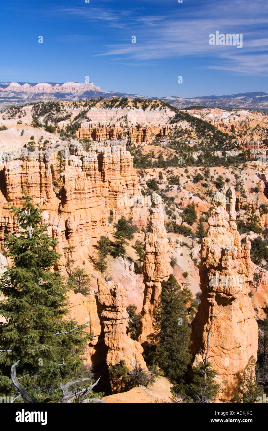 USA Utah Bryce Canyon National Park haunting and colourful rock ...
