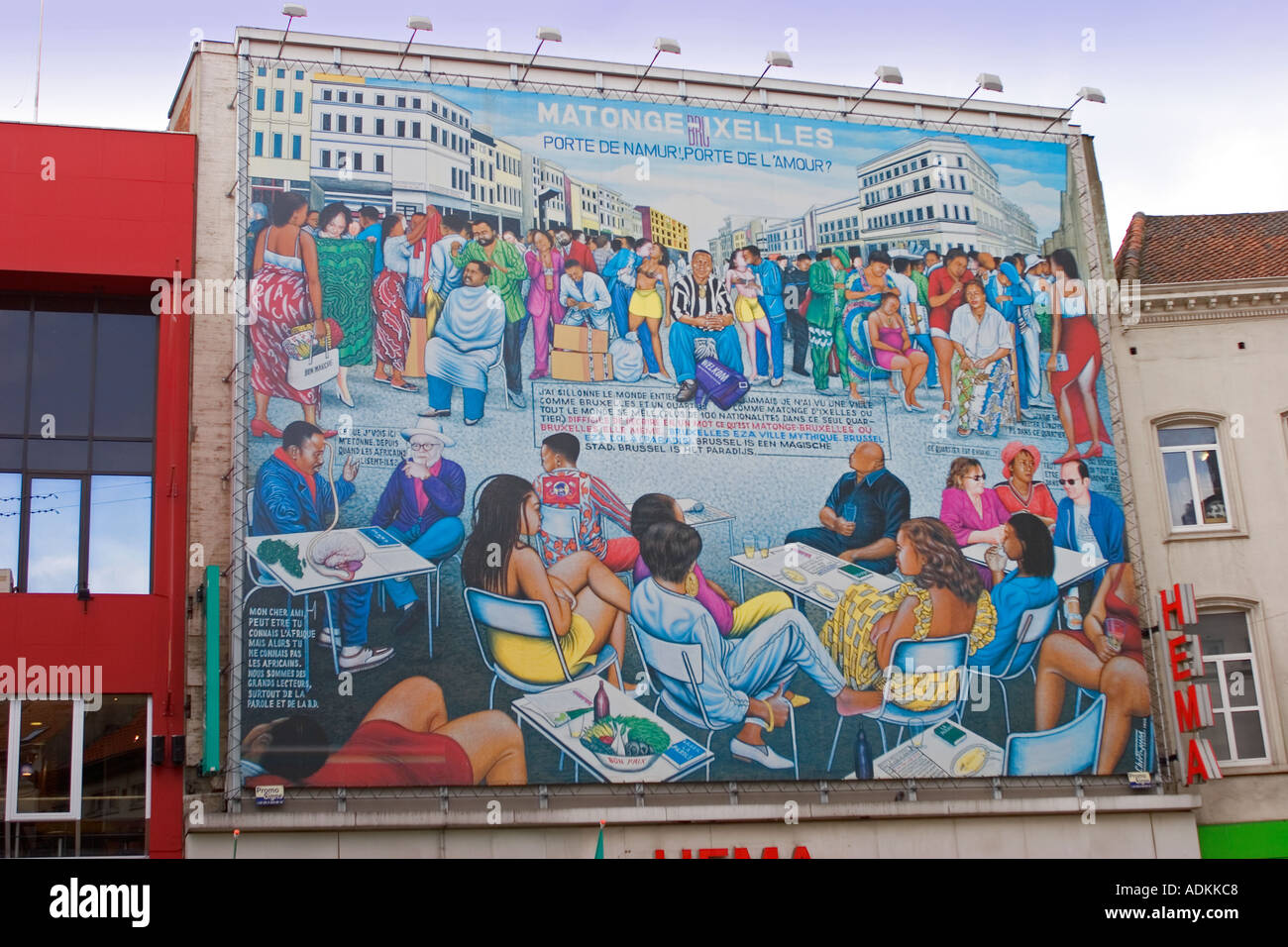 Matonge, brussels hi-res stock photography and images - Alamy