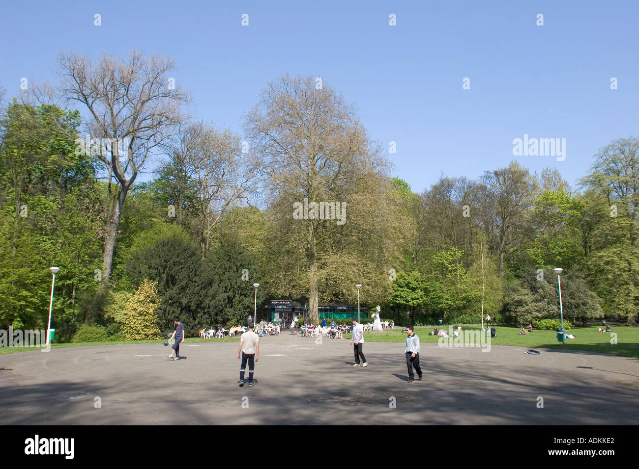 Parc Josaphat Brussels Belgium Stock Photo - Alamy