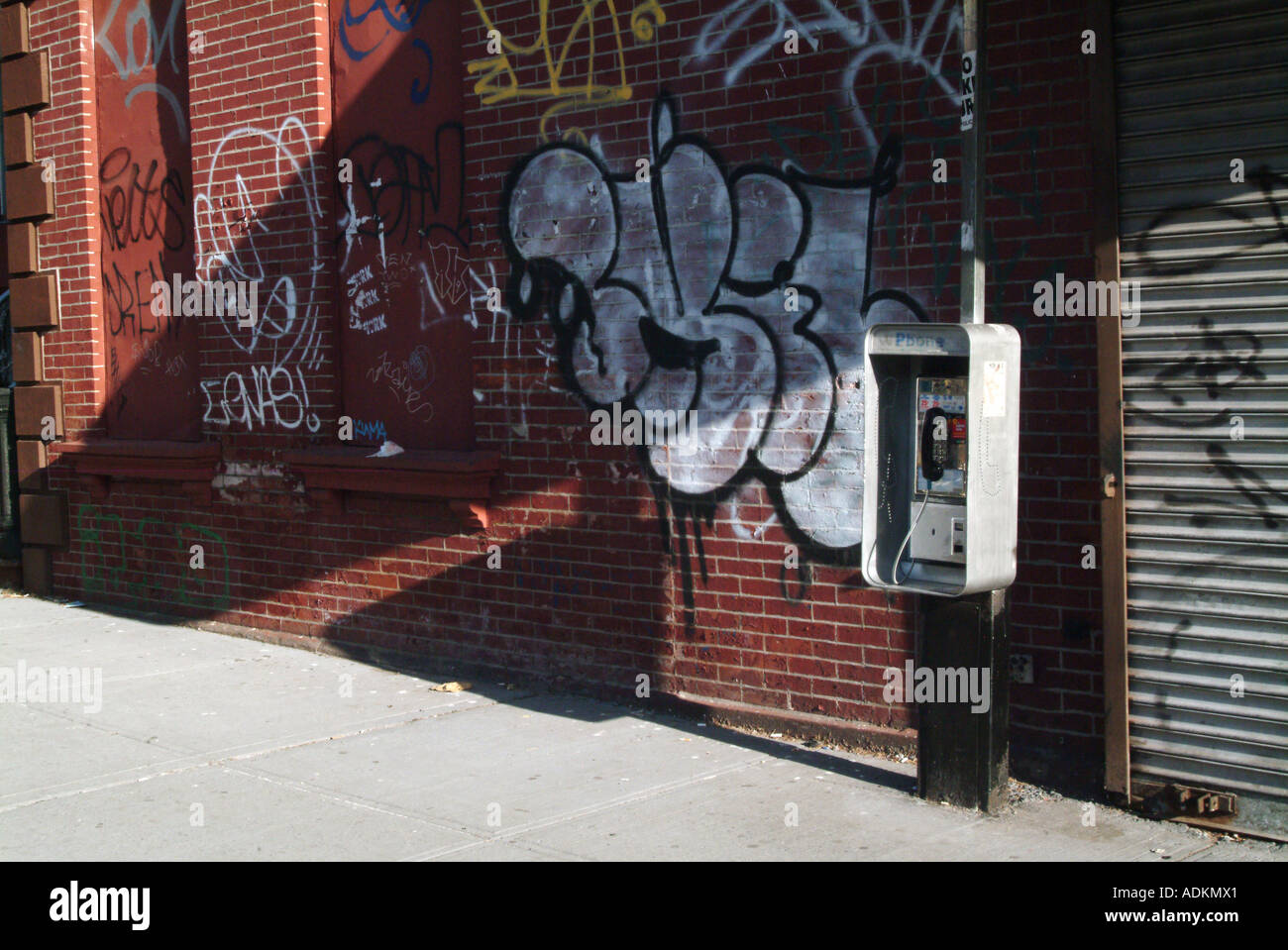Payphone in Greenpoint, Brooklyn, New york Stock Photo - Alamy