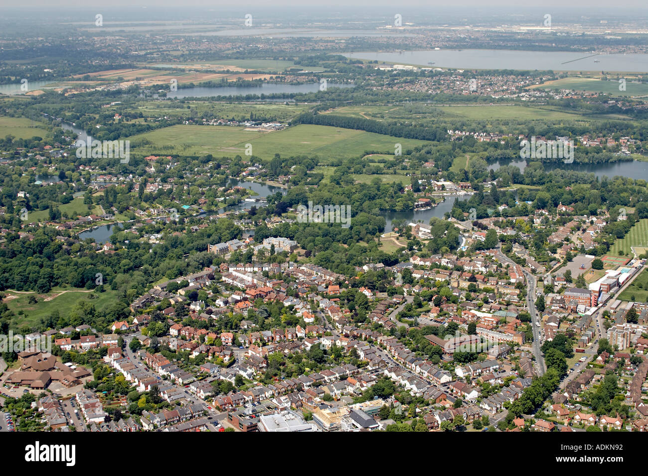 Weybridge aerial hi-res stock photography and images - Alamy