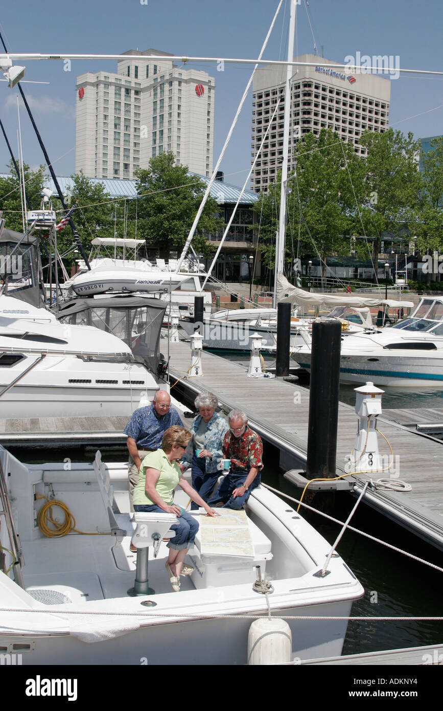 Norfolk Virginia,Elizabeth River water Waterside Marina,boats,yachts ...