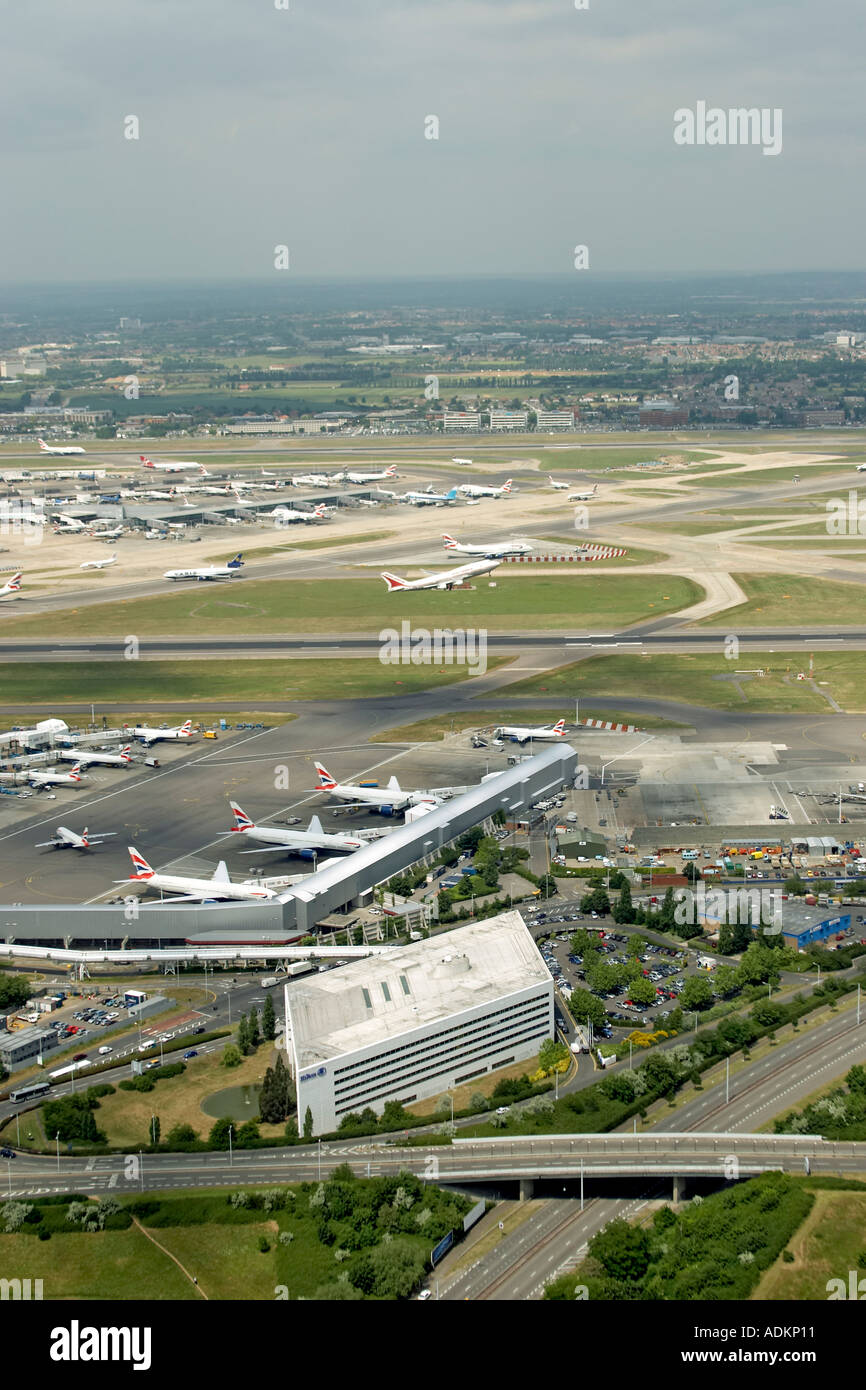 Heathrow Airport Birds Eye View High Resolution Stock Photography and ...
