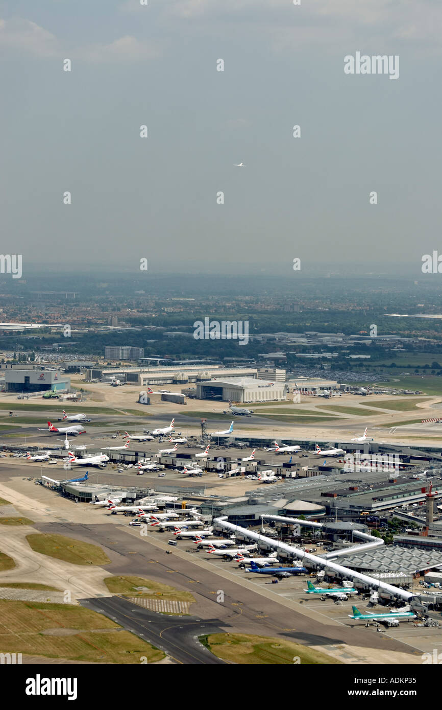 Heathrow Airport Birds Eye View High Resolution Stock Photography and ...