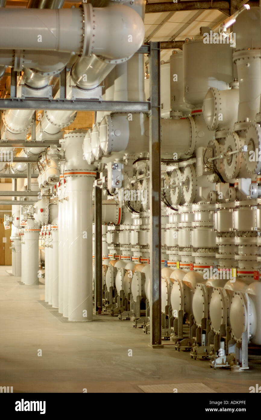 Gas Insulated Switching GIS electrical power transmission plant systems ...