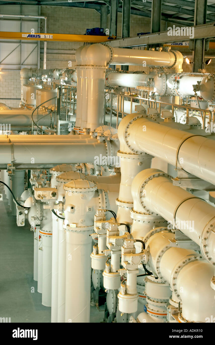 Gas Insulated Switching GIS electrical power transmission plant systems ...