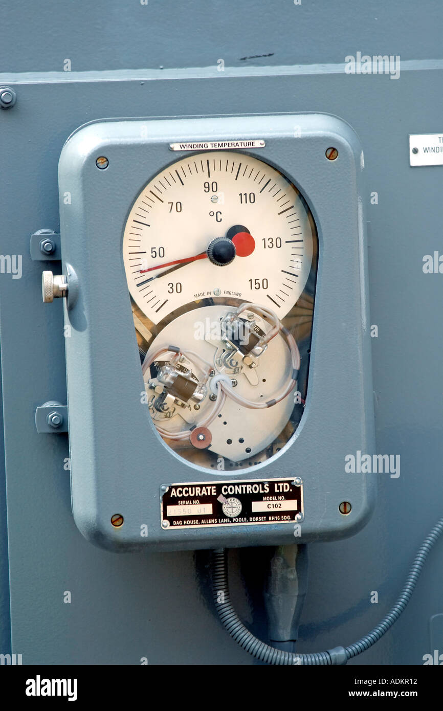 Electrical power transmission plant systems winding temperature control ...