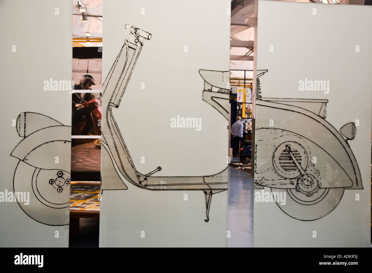 Piaggio Museum Pontedera Tuscany Italy Stock Photo - Alamy