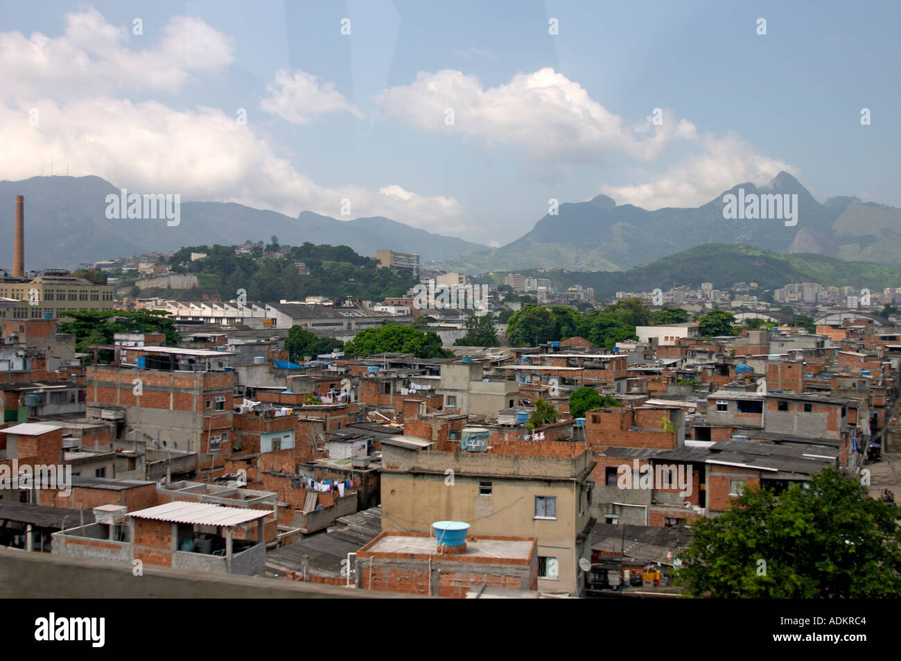 Slum suburbs of Rio de Janeiro Brazil Stock Photo - Alamy