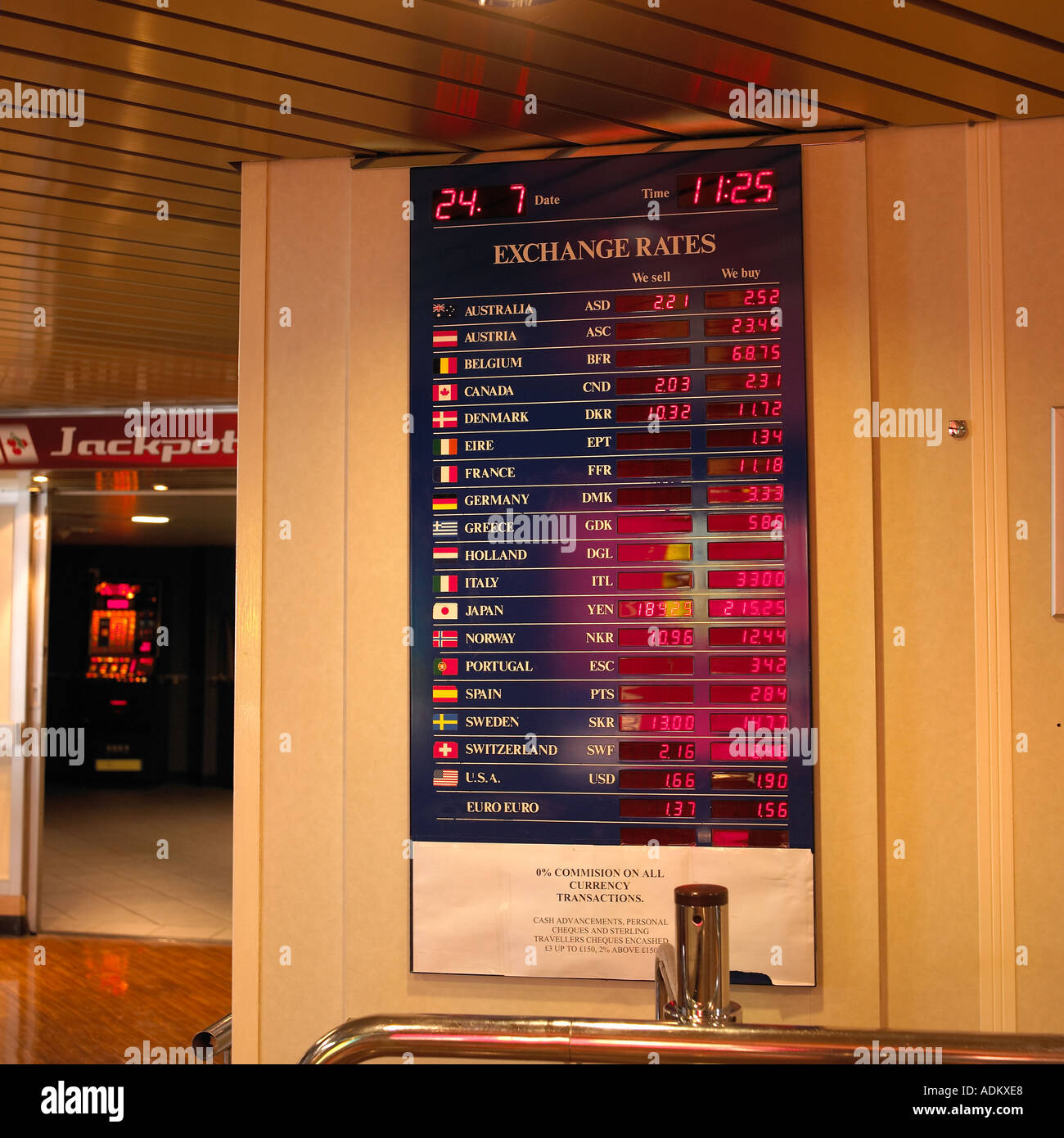 exchange rate sign Stock Photo - Alamy