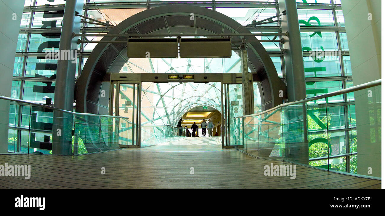 Arndale centre bridge Manchester Stock Photo - Alamy